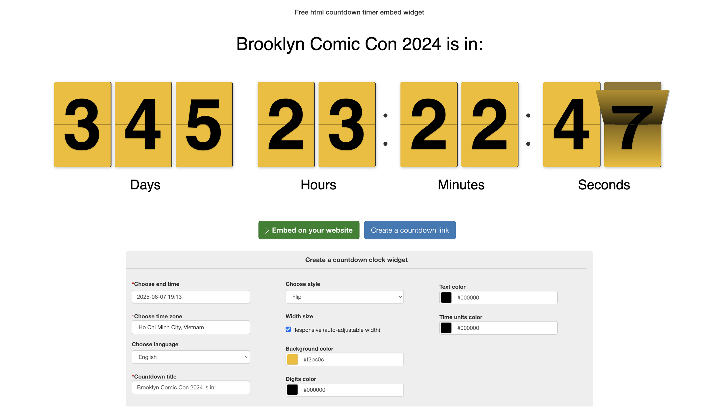 Adding a Squarespace countdown timer — Beyondspace