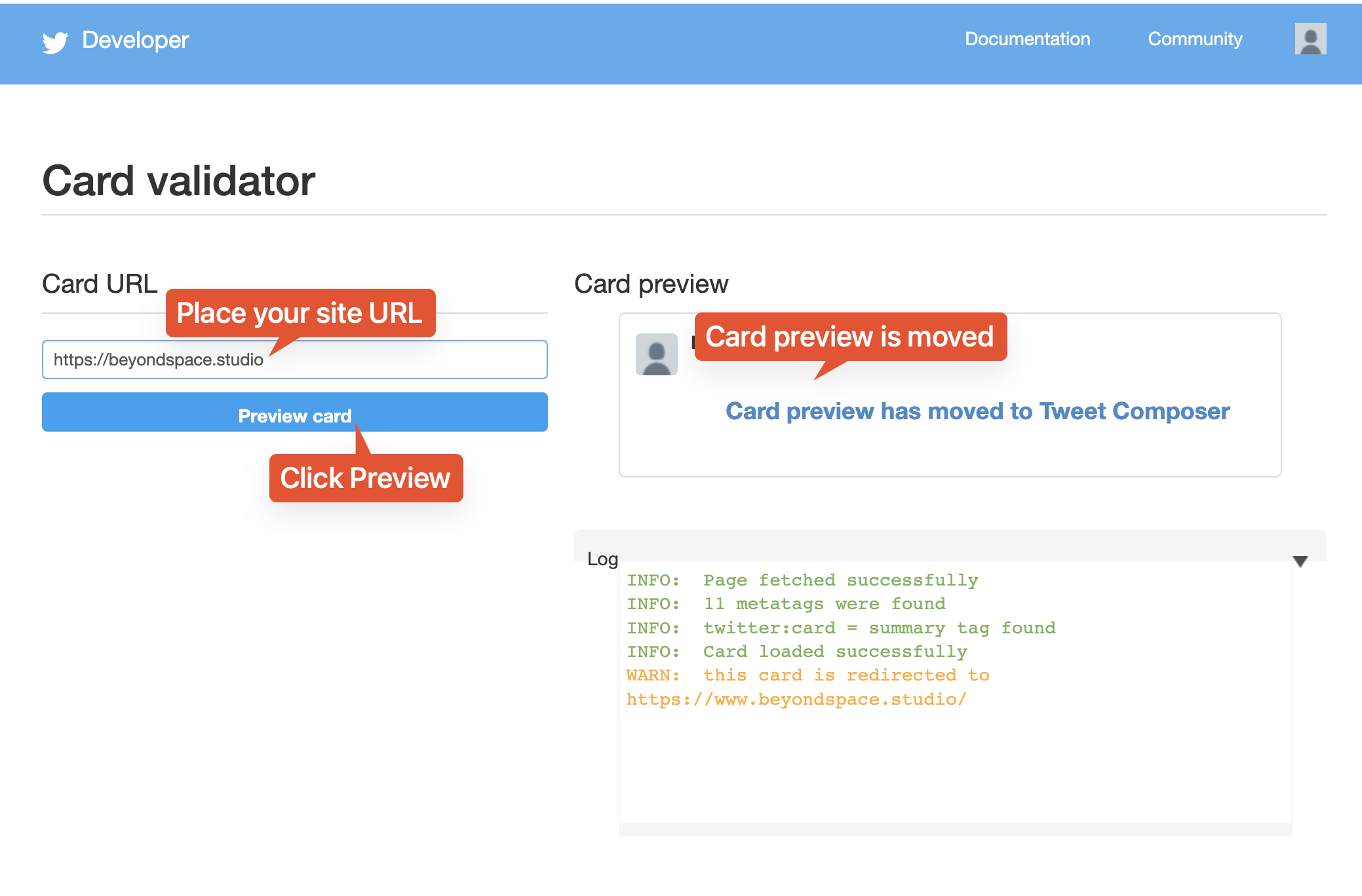 How to refresh Open Graph image — Beyondspace