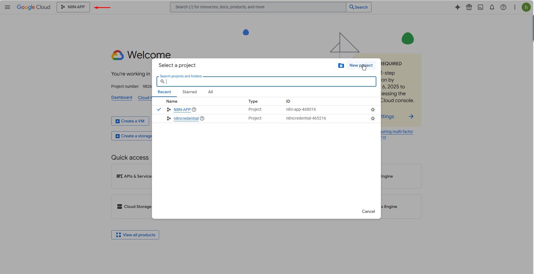 How to Set Up Google OAuth Credentials in N8N Without Expiry — Beyondspace