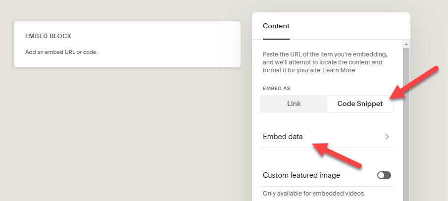How to use Youtube embed code Generator for Squarespace — Beyondspace