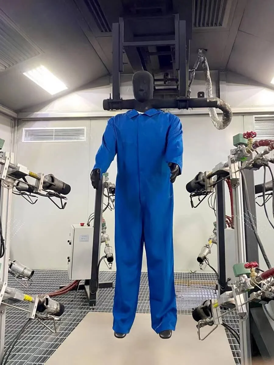 Flame Test Manikin | ASTM F1930, ISO 13506 Test