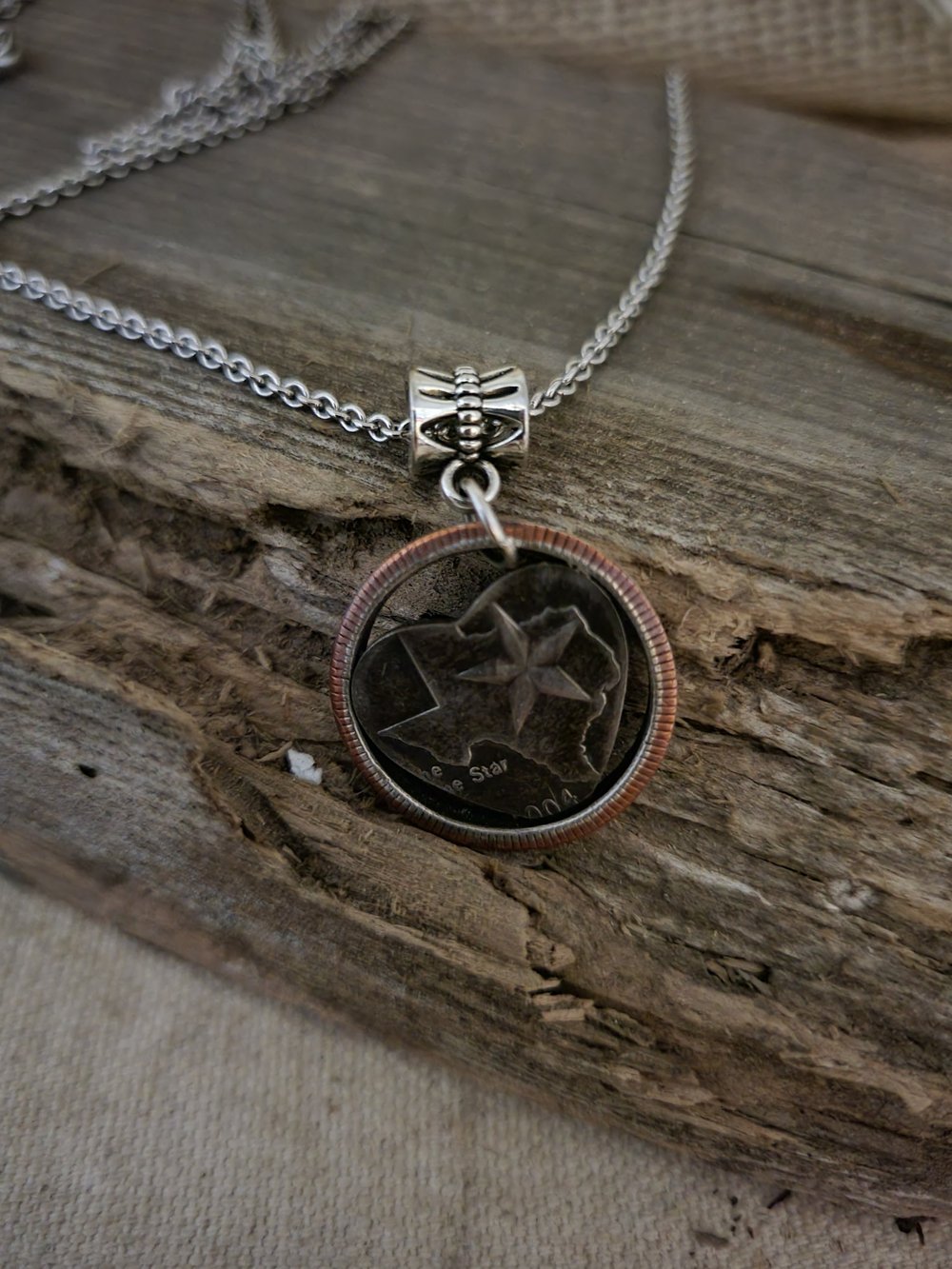 Texas Quarter Necklace — IGWT Creations