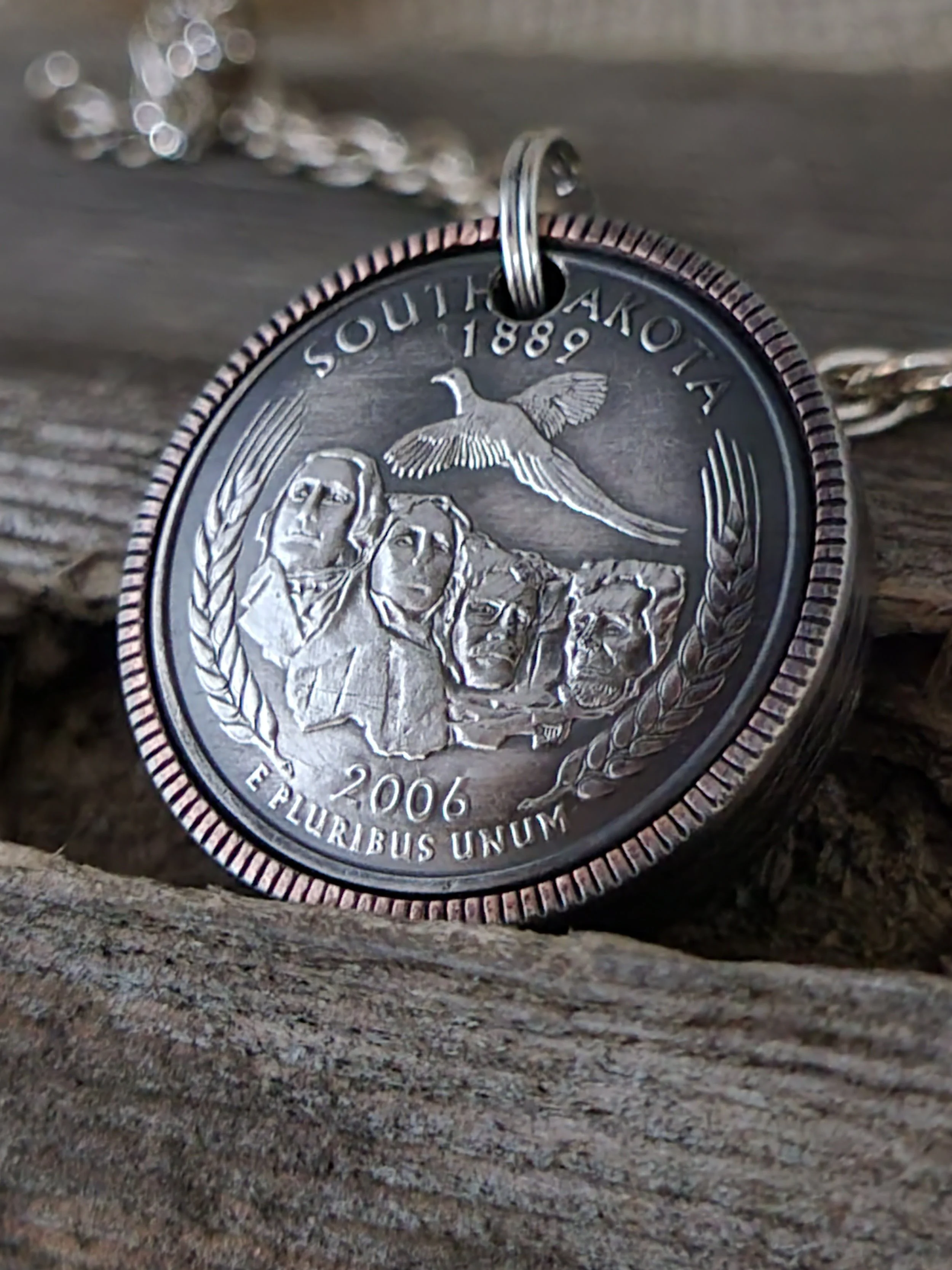 Texas Quarter Necklace — IGWT Creations