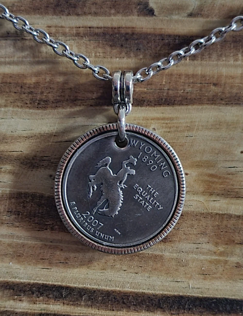 Texas Quarter Necklace — IGWT Creations