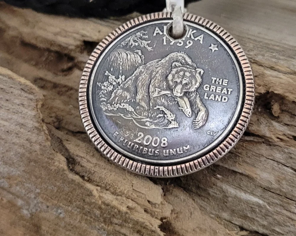 Texas Quarter Necklace — IGWT Creations
