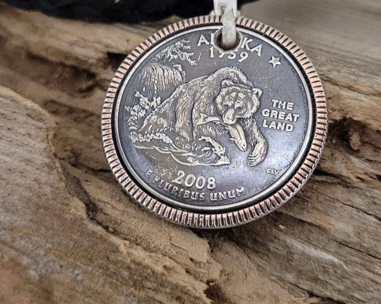 Texas Quarter Necklace — IGWT Creations