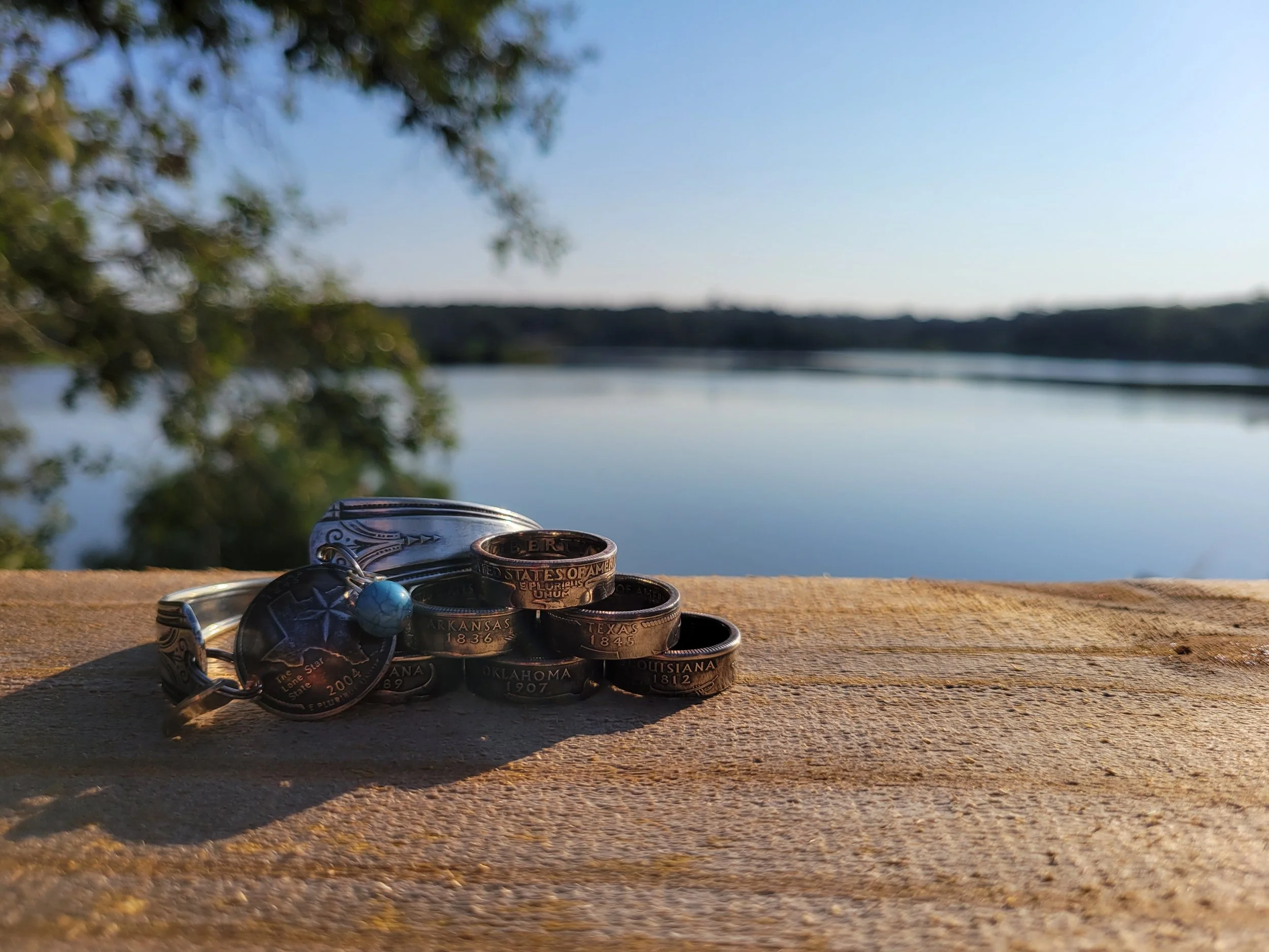 Texas Quarter Necklace — IGWT Creations