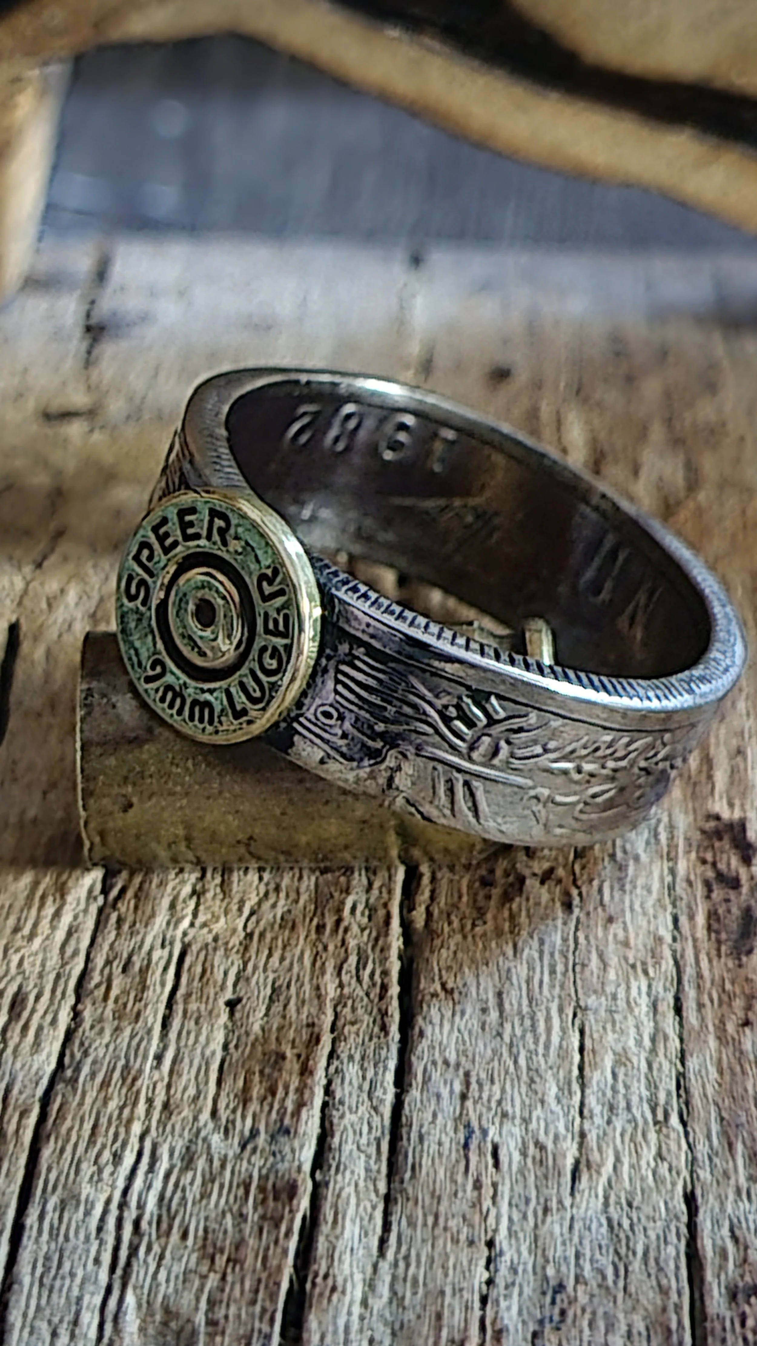 Hand Forged State Quarter Rings — IGWT Creations