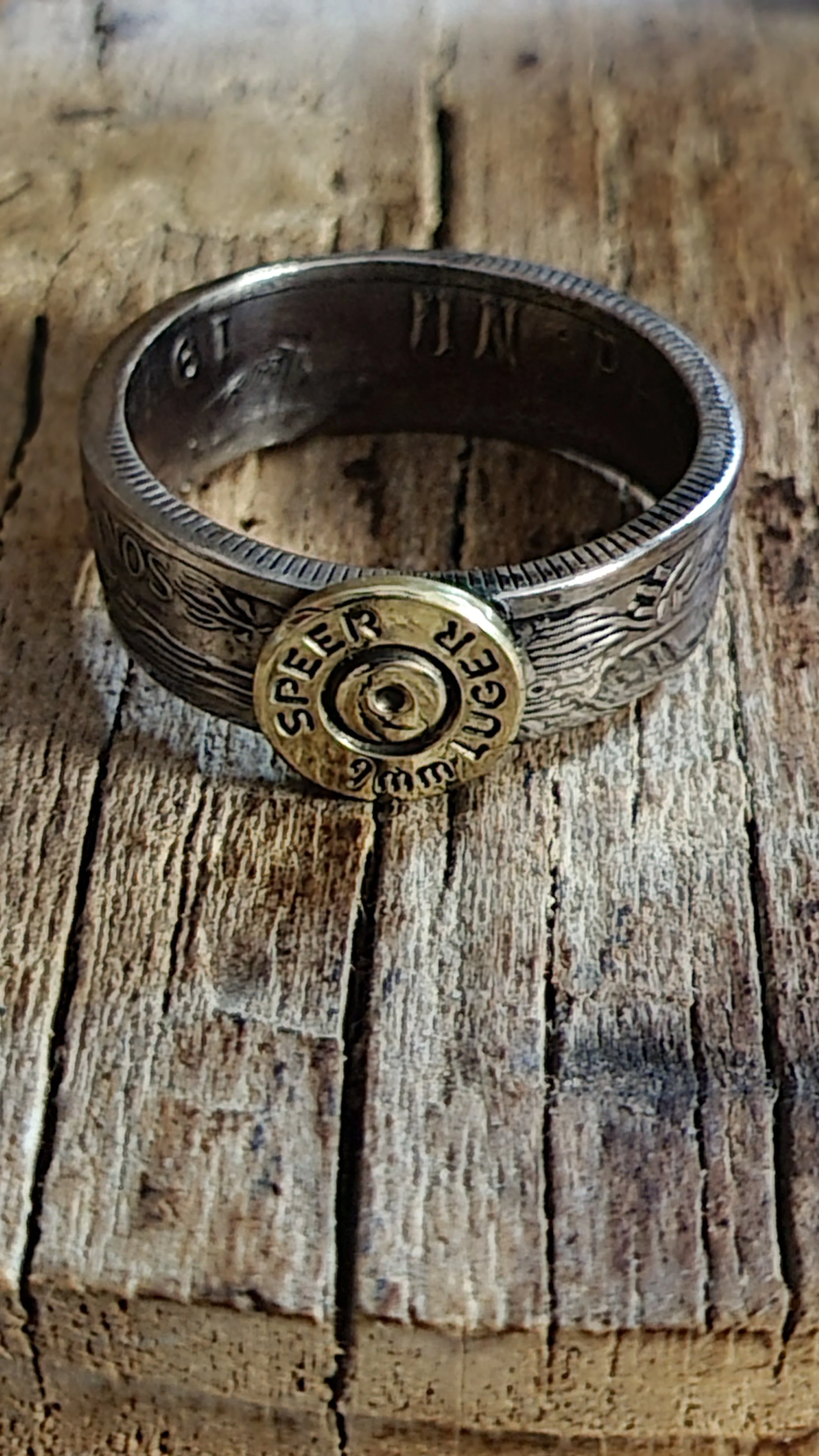 Hand Forged State Quarter Rings — IGWT Creations