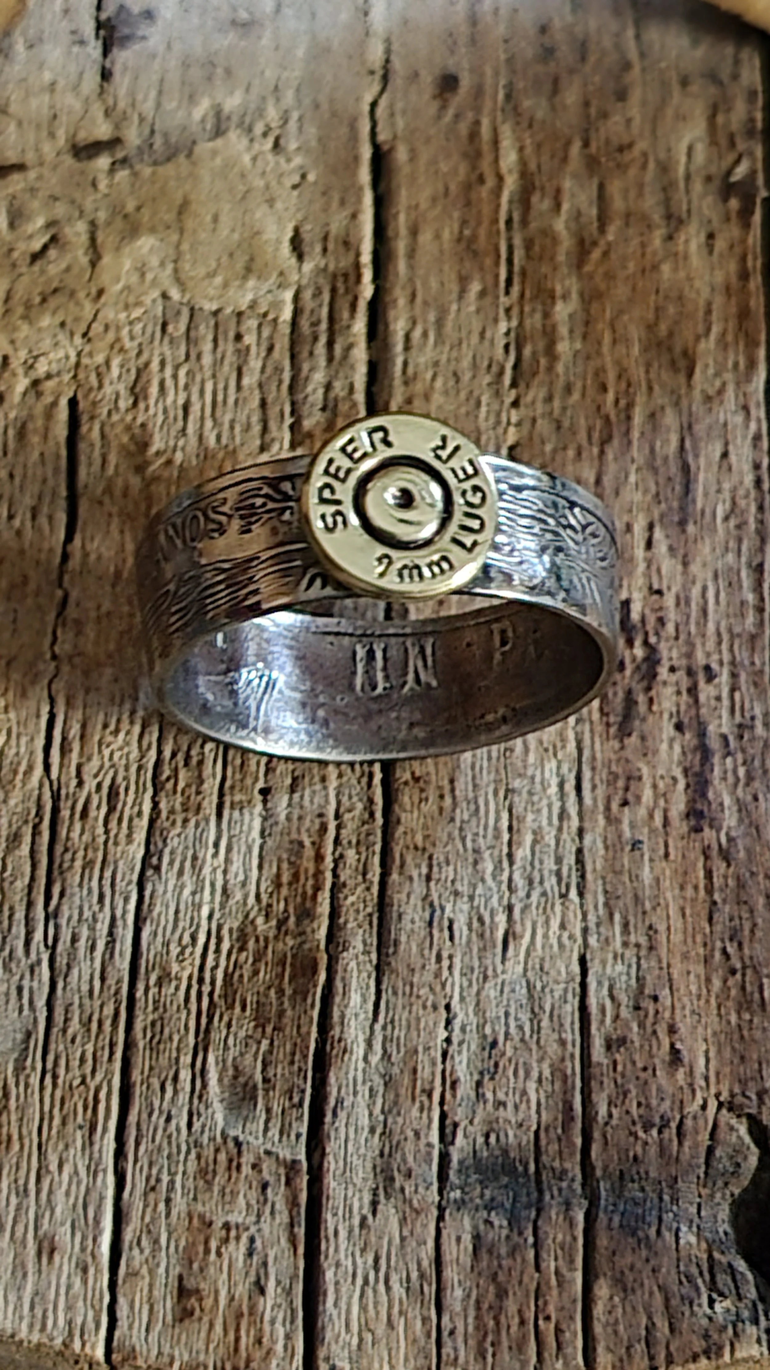 Hand Forged State Quarter Rings — IGWT Creations