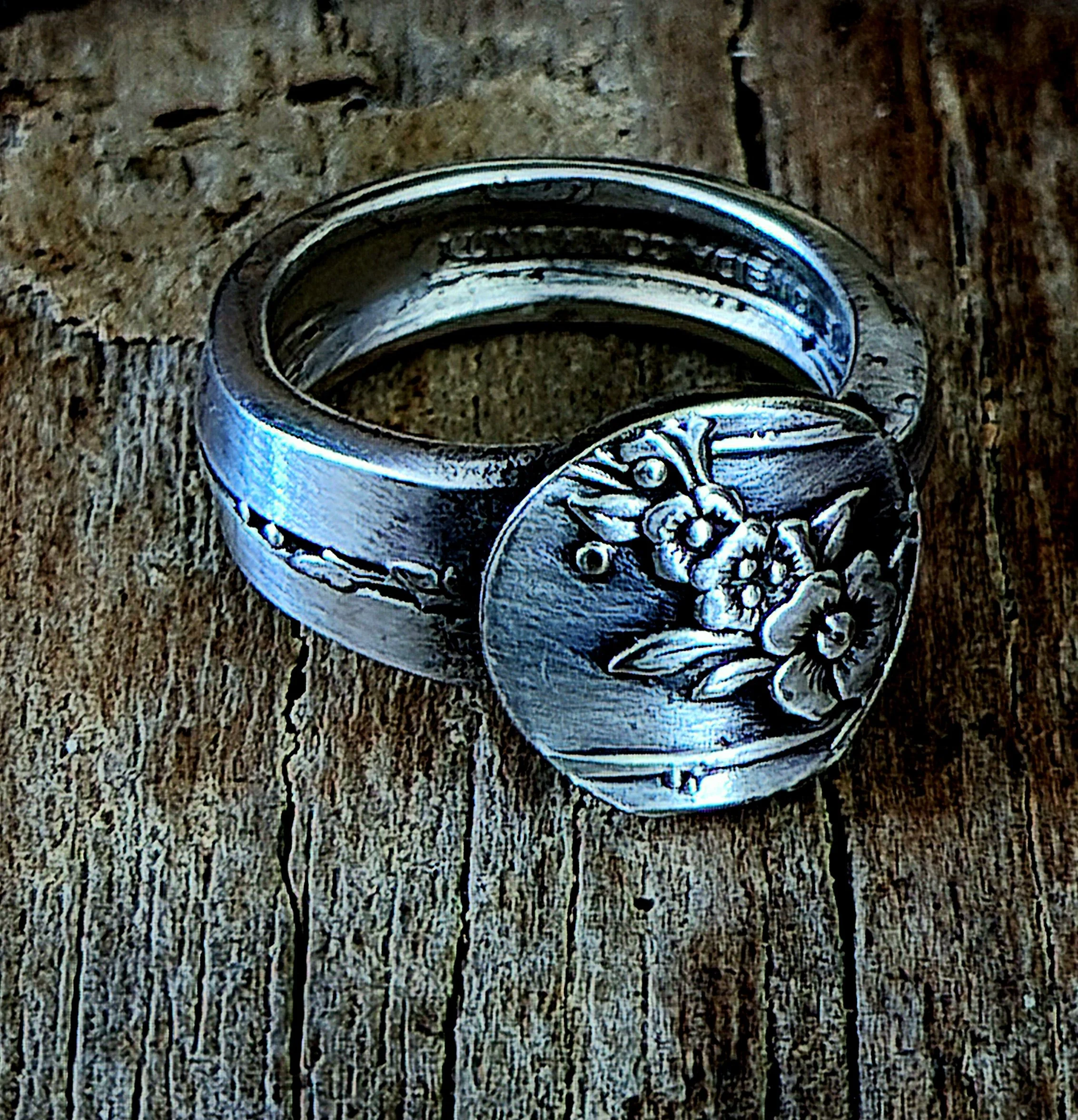 Hand Forged State Quarter Rings — IGWT Creations