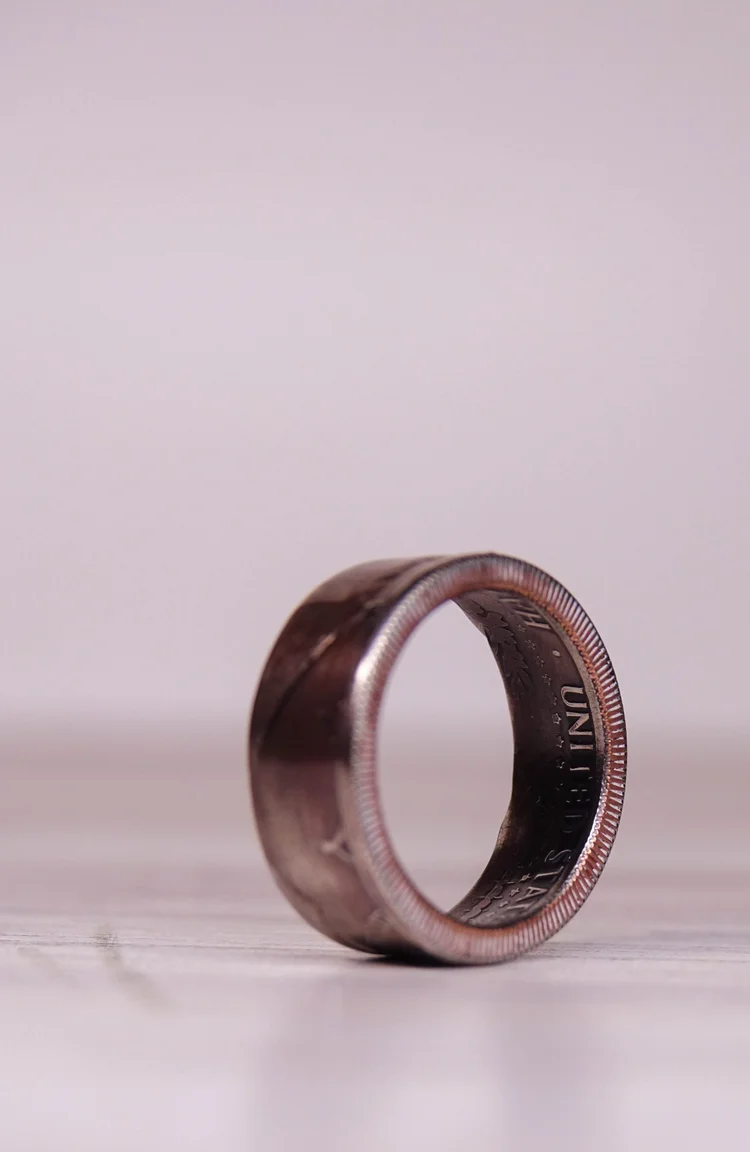 Hand Forged State Quarter Rings — IGWT Creations LLC