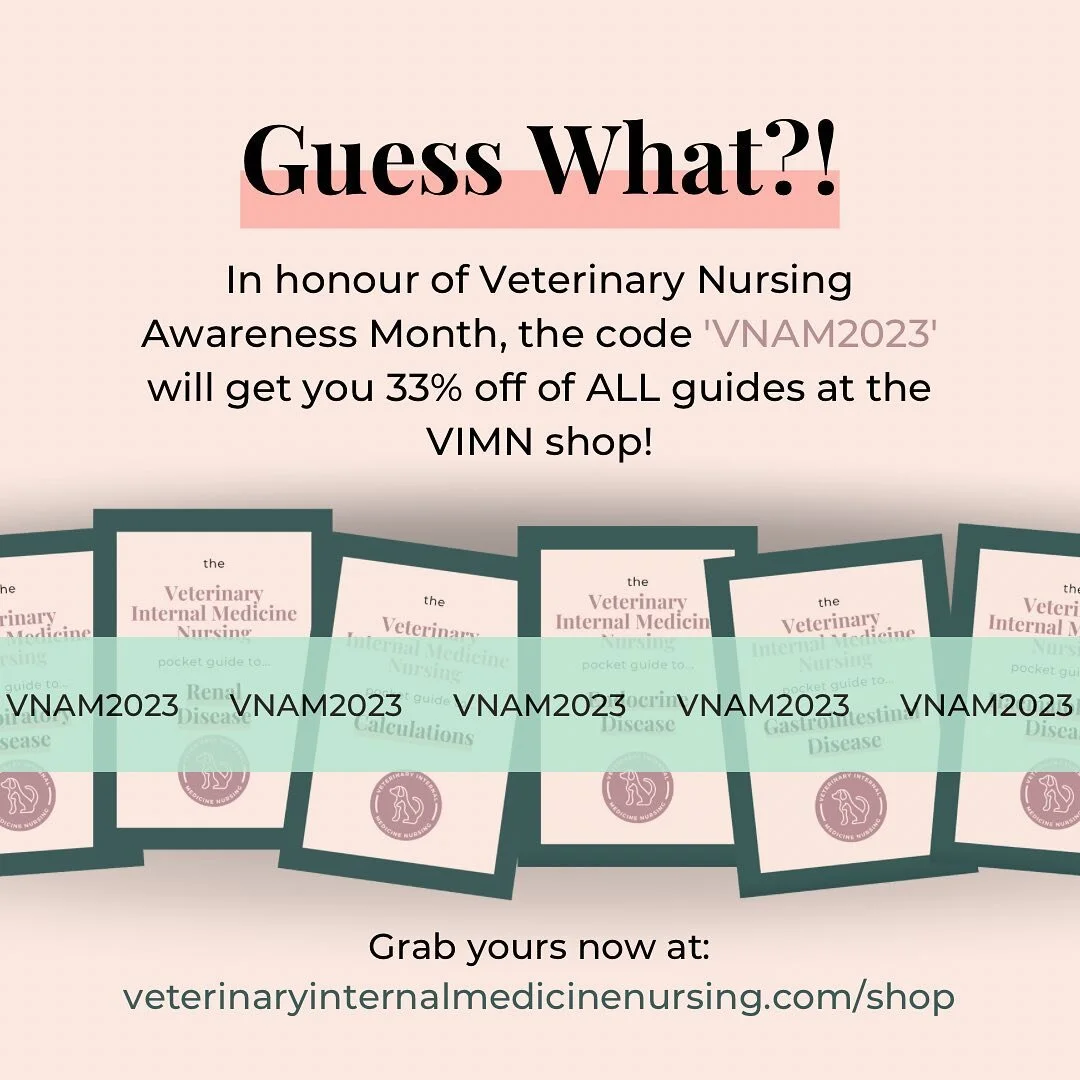 Veterinary Internal Medicine Nursing