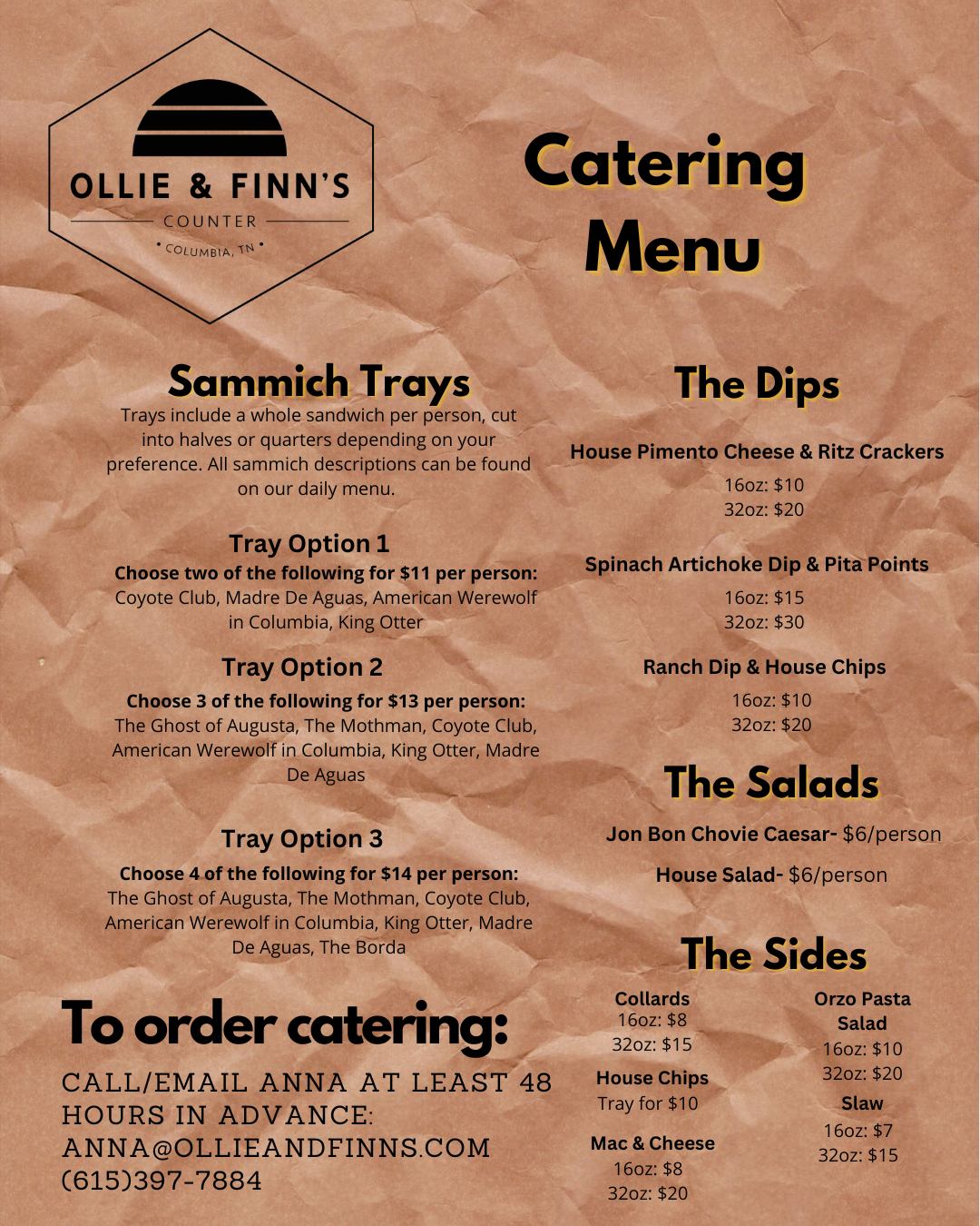 Catering