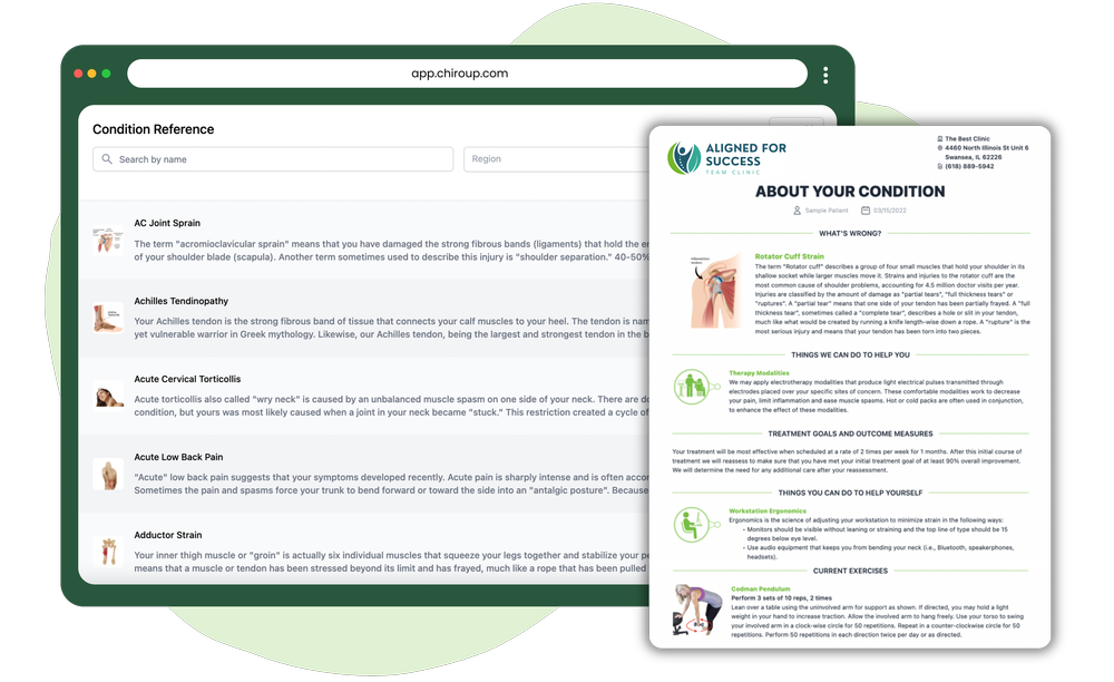 Our Products — ChiroUp