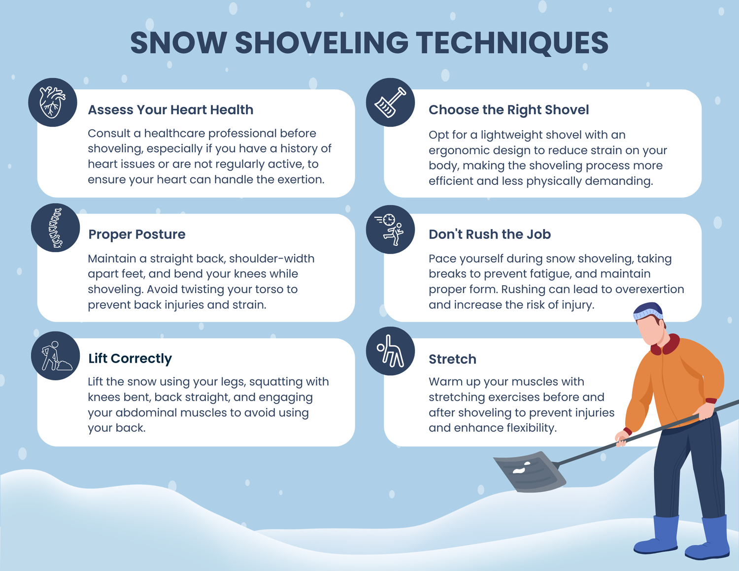 3 Essential Chiropractic Exercises for Snow Shoveling Safety — ChiroUp
