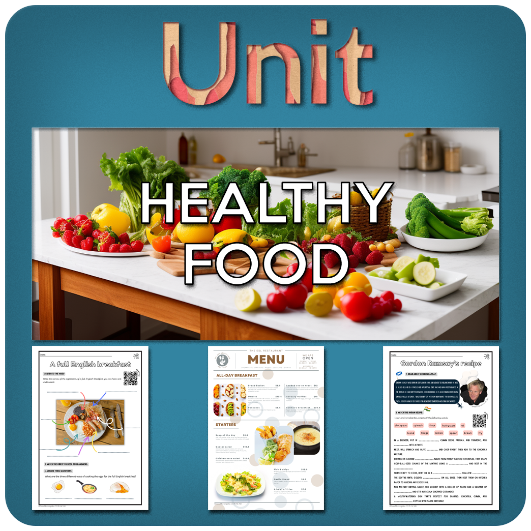 5e - Healthy Food — Good Morning Miss