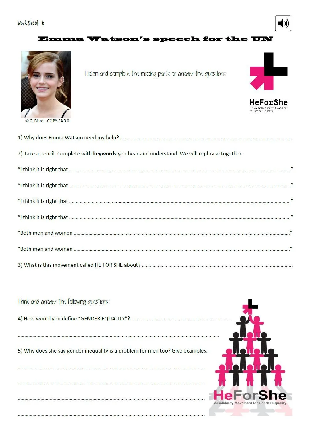 La compréhension orale — Good Morning Miss