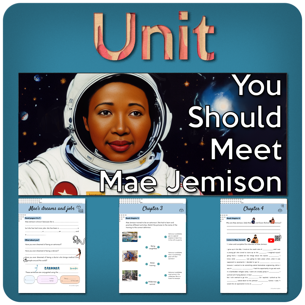 3e - Lecture suivie de “You Should Meet Mae Jemison” — Good Morning Miss