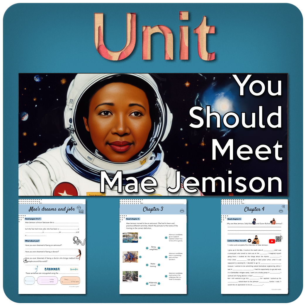 3e - Lecture suivie de “You Should Meet Mae Jemison” — Good Morning Miss