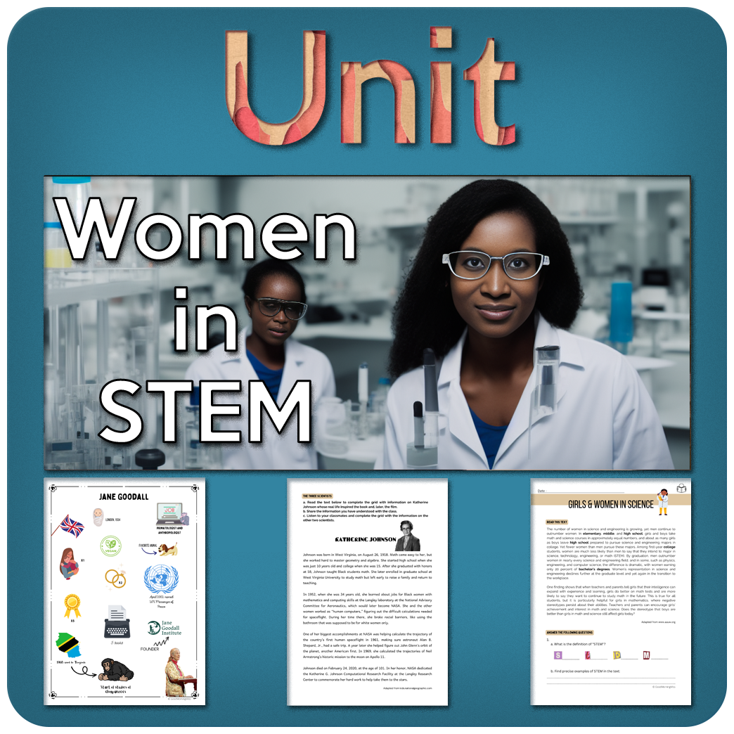 3e - Women in STEM — Good Morning Miss