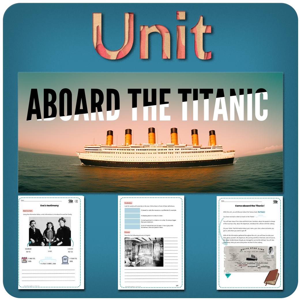 4e - Aboard the Titanic — Good Morning Miss