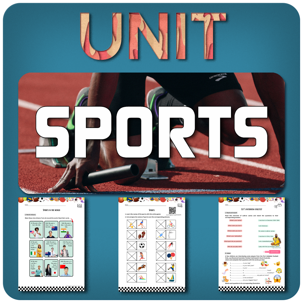 5e - Sports & Olympics — Good Morning Miss