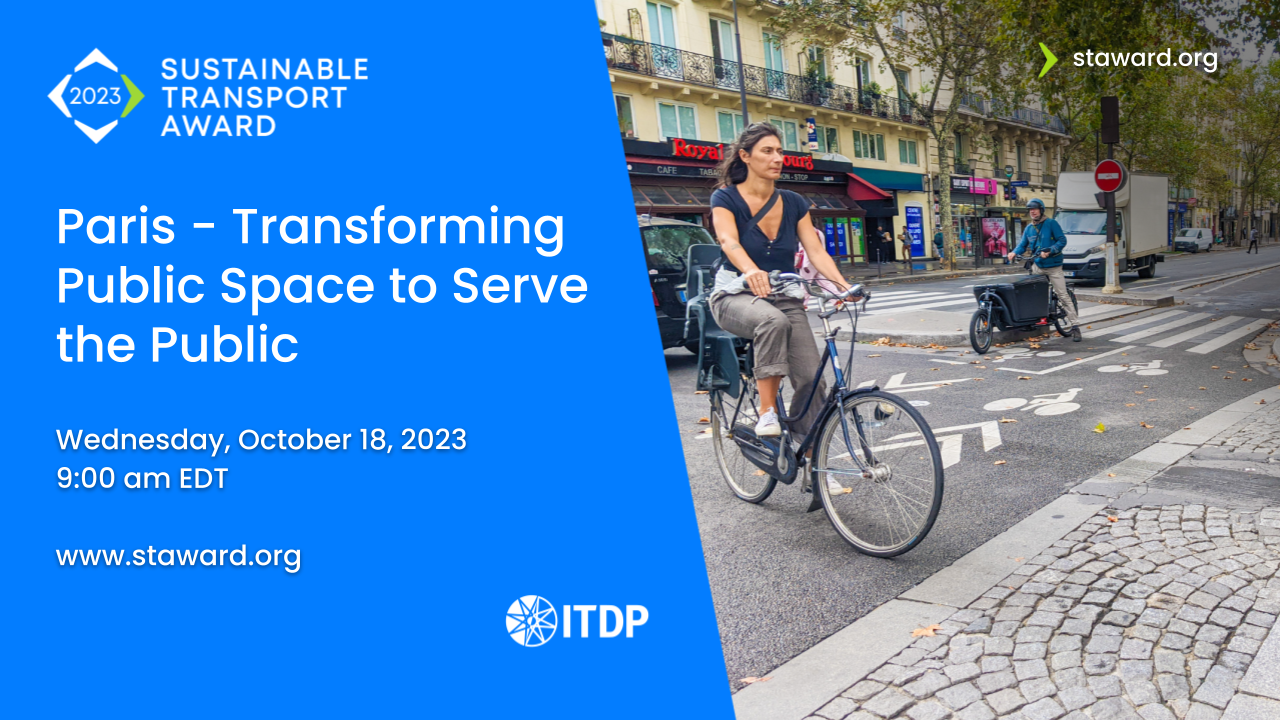 2023 STA Series — The Sustainable Transport Award