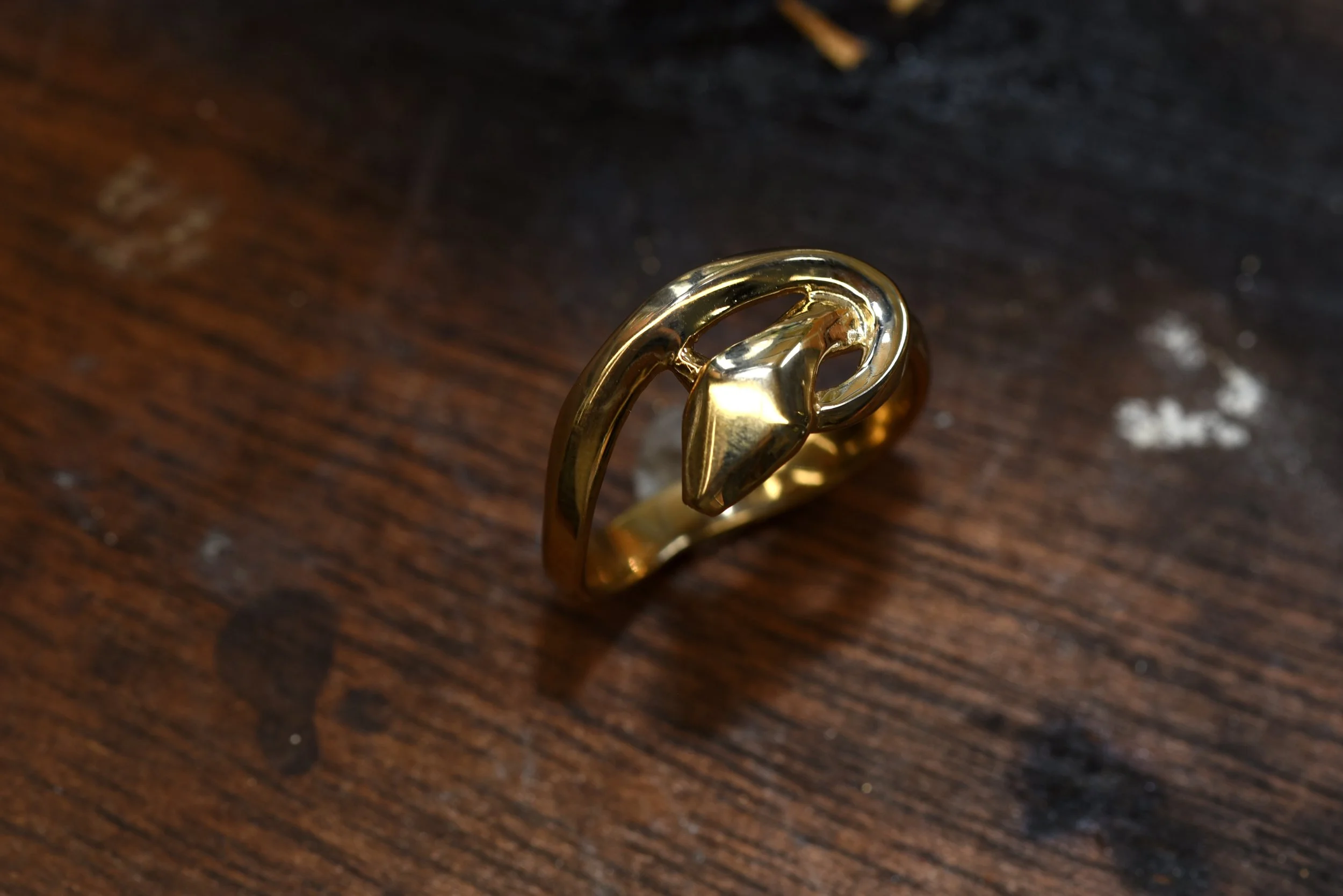 Ouroboros Ring — Piers Carpenter Jewellery