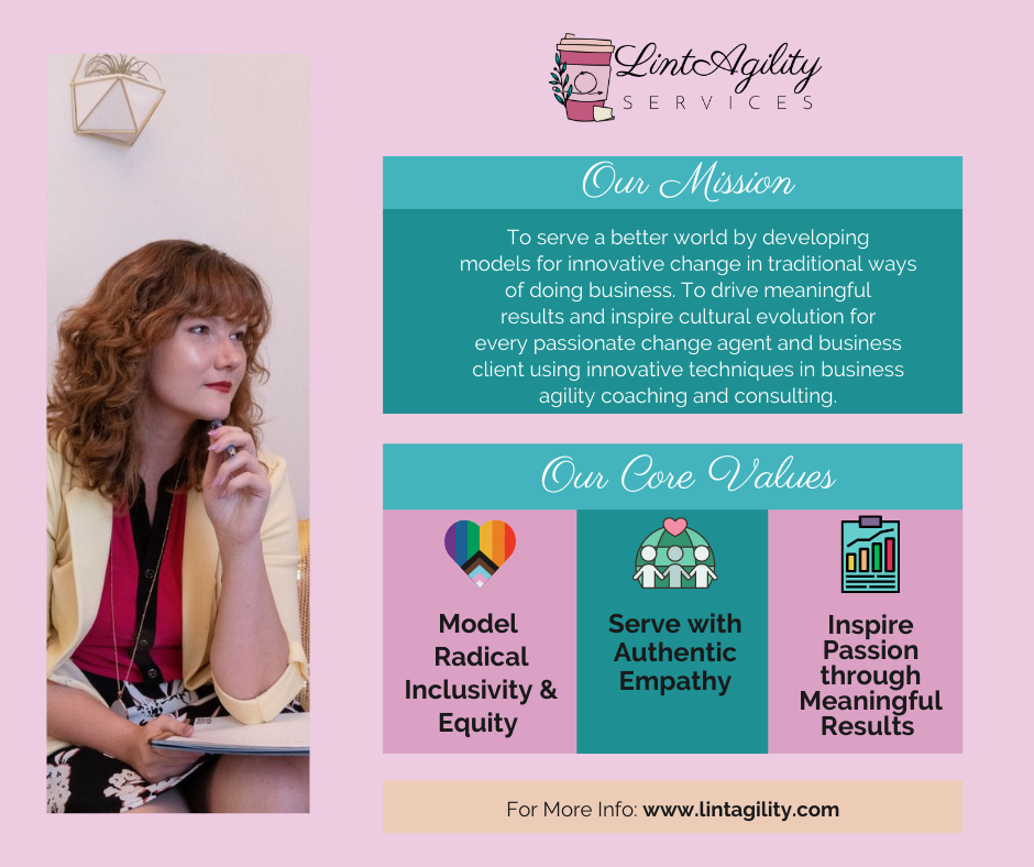 Lint Agility Services LLC: Mission and Core Value Statements — Lint ...