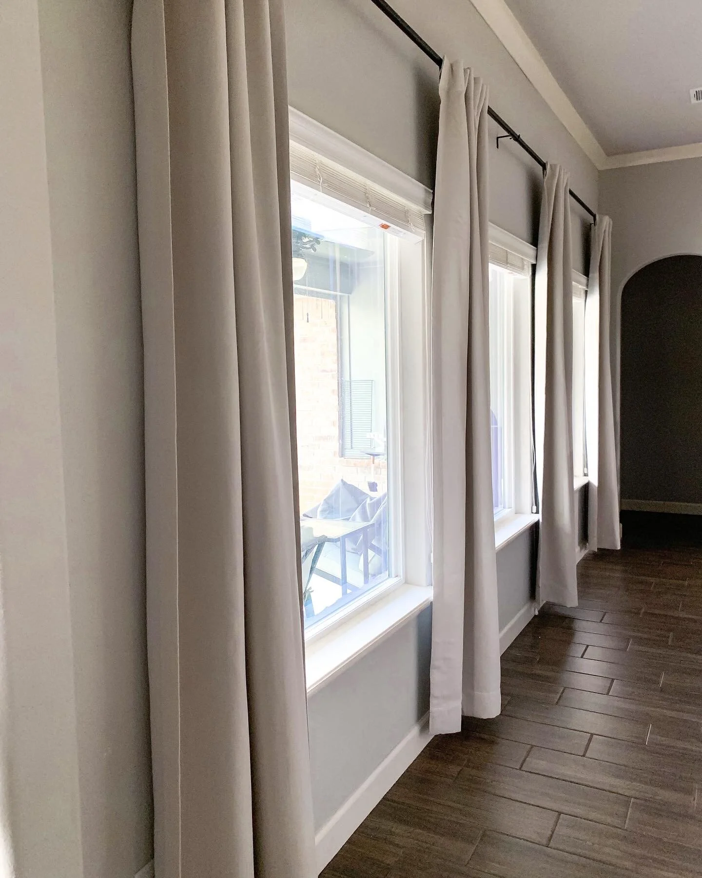 Faux Linen Curtains Oklahomebody Tulsa Mom Lifestyle Blog