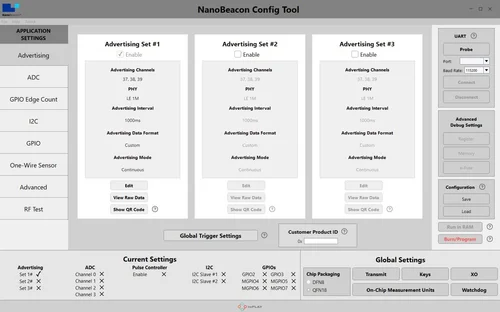 NanoBeacon™ IN100 Bluetooth SoC — InPlay
