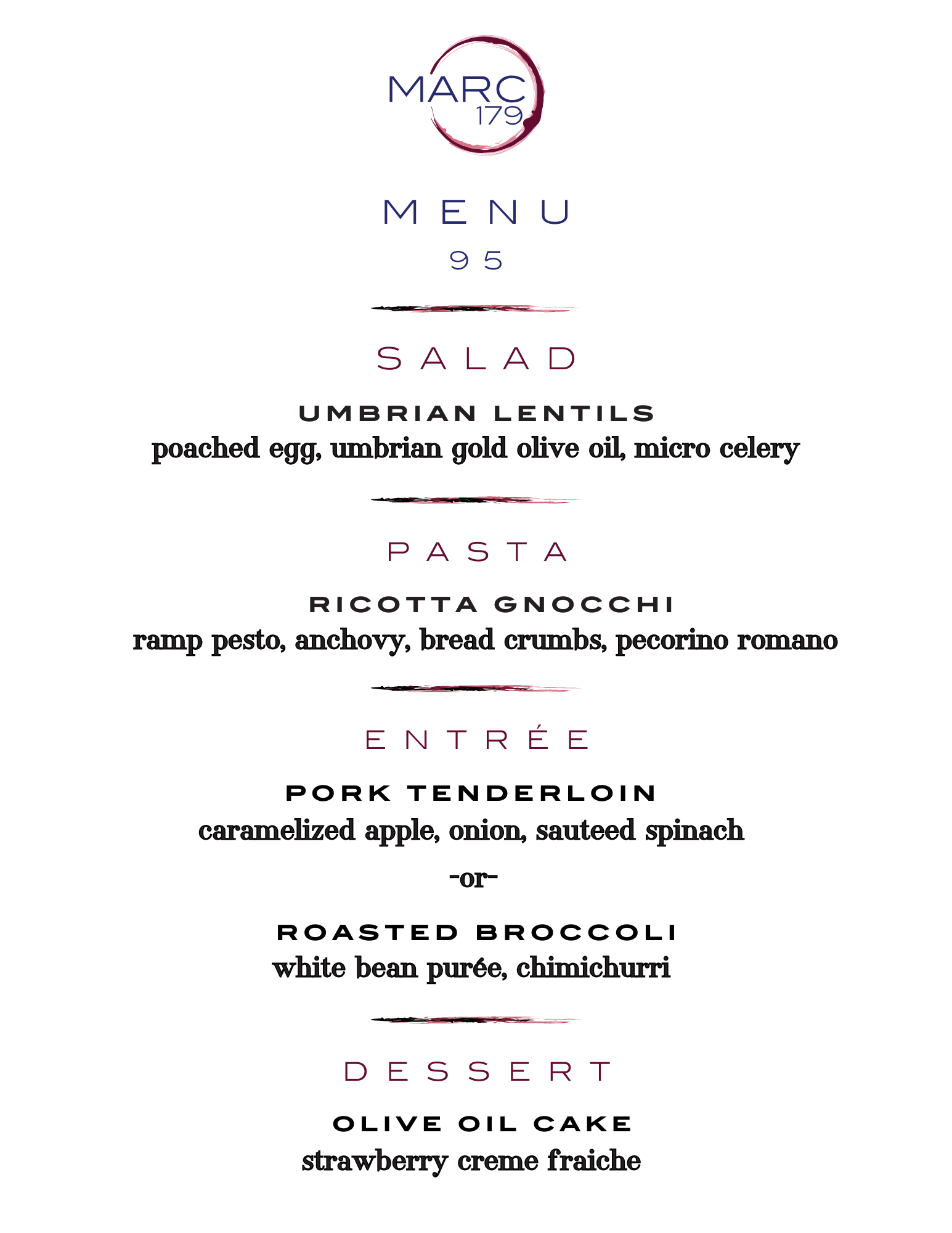 Chef Marc Murphy's Tribeca Restaurant — MARC MURPHY