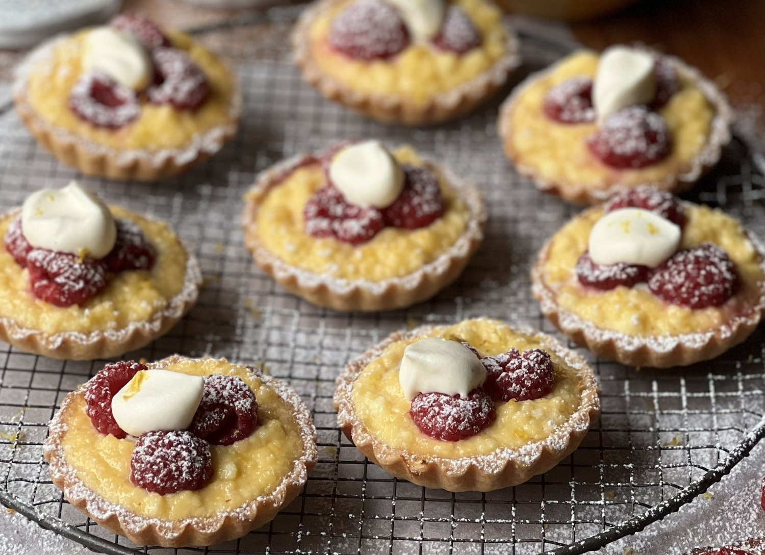 NZ Ricotta and Raspberry Tartlets — Outstanding Food Producer Awards