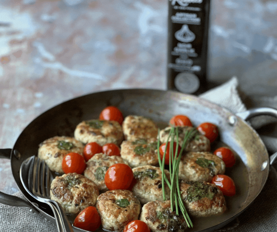 Chicken and Noir Gärlik Meatballs — Outstanding Food Producer Awards
