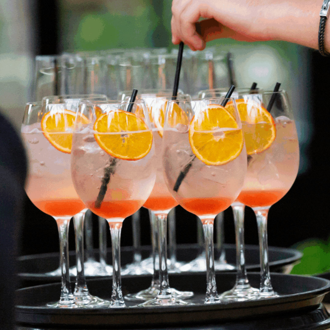 Raspberry Spritz Rosé Cocktail — Outstanding Food Producer Awards