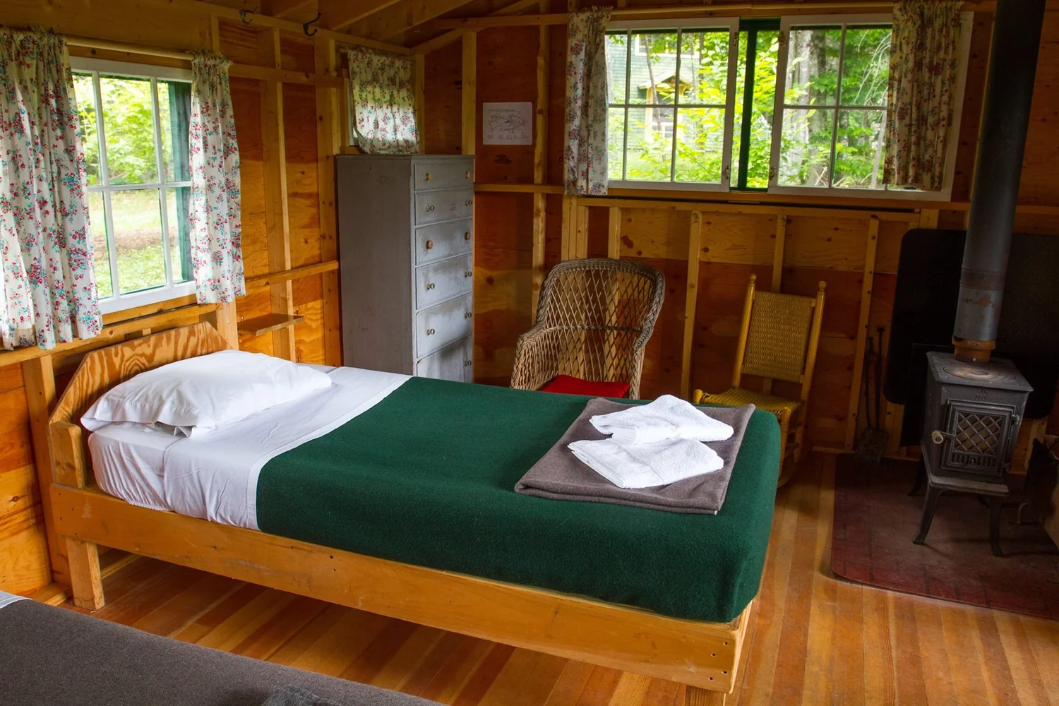 Cabins — Cold River Camp