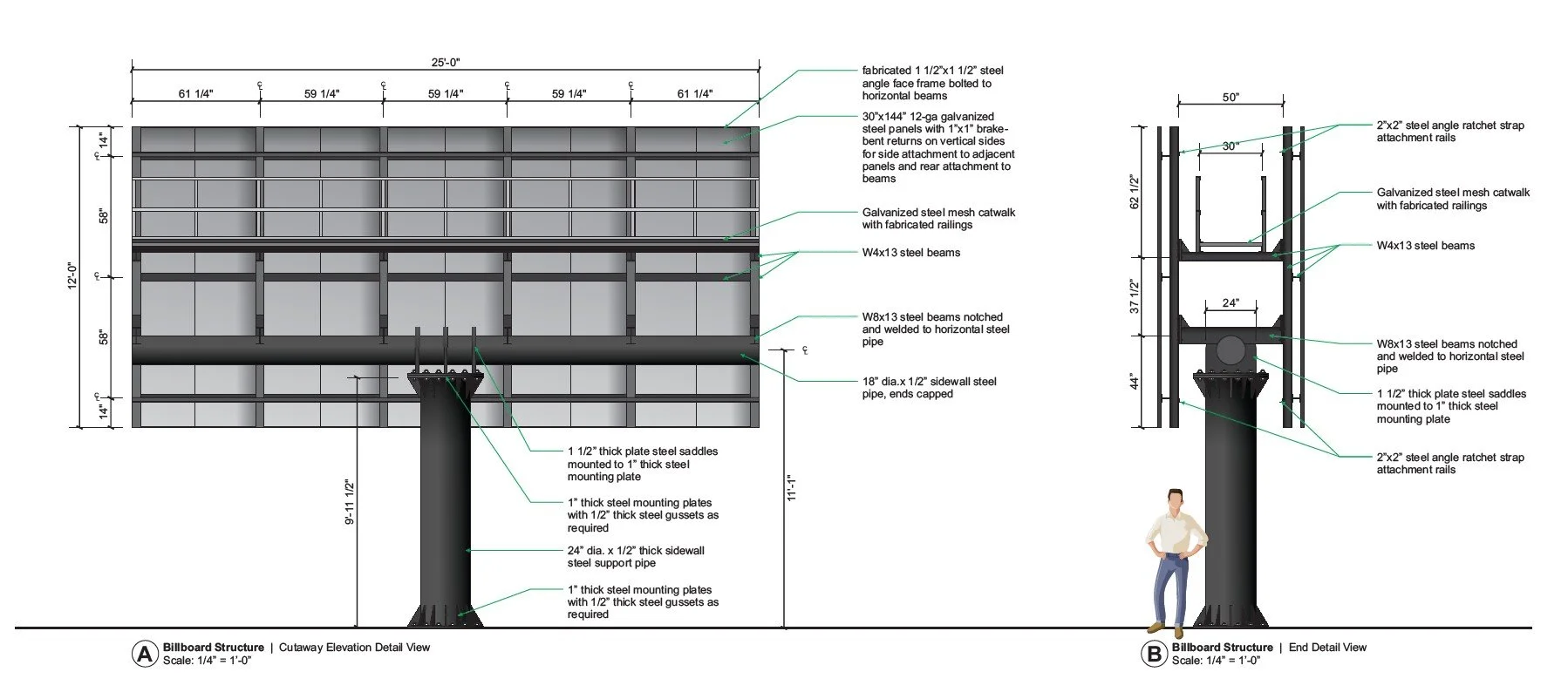 Shop and Permit Drawings for Sign Shops / Subscription Sign Design ...