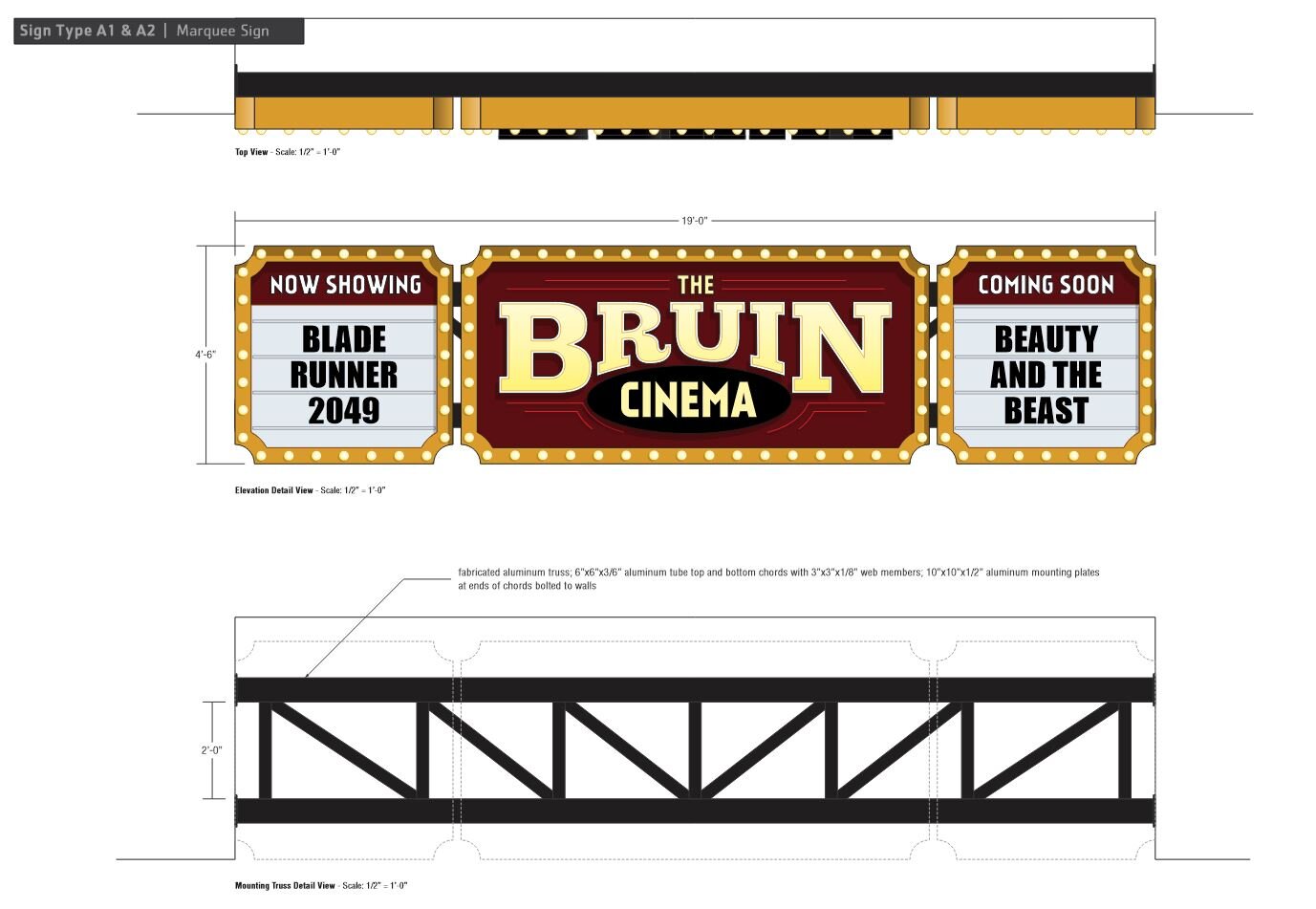 Shop and Permit Drawings for Sign Shops / Subscription Sign Design ...
