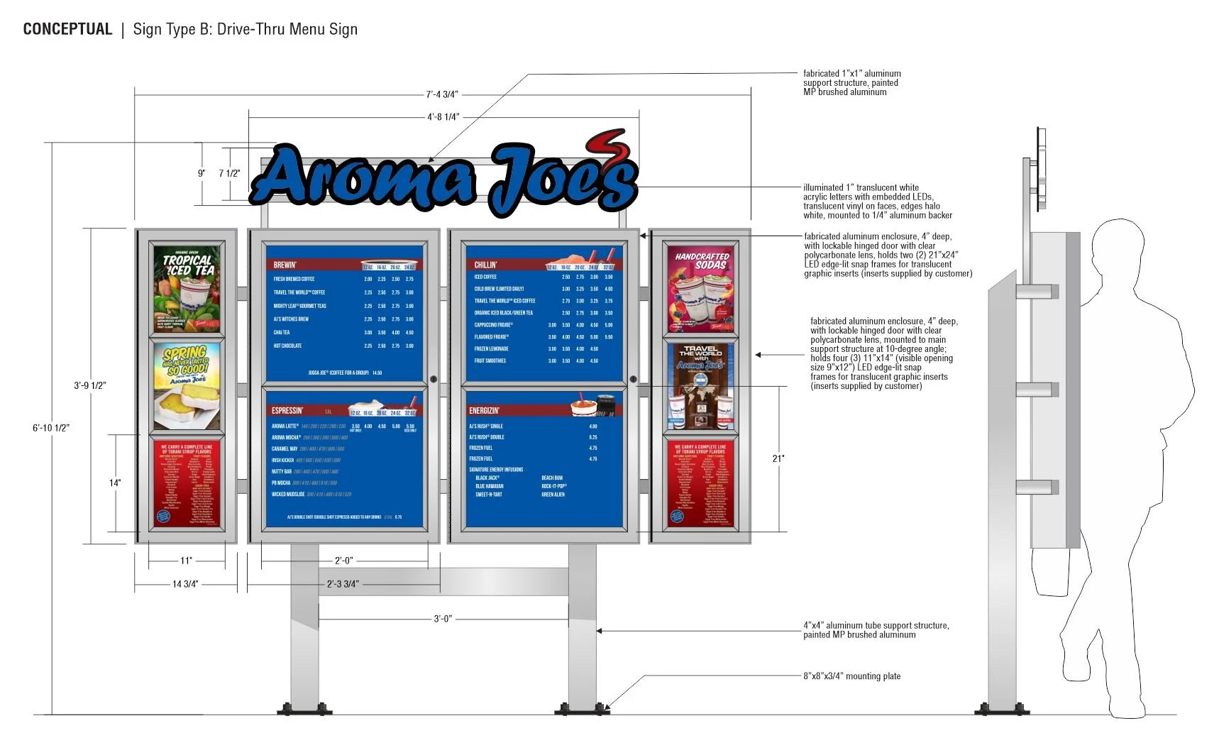 Shop and Permit Drawings for Sign Shops / Subscription Sign Design ...
