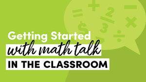 Transform Your Math Block with Math Talk — Mix and Math