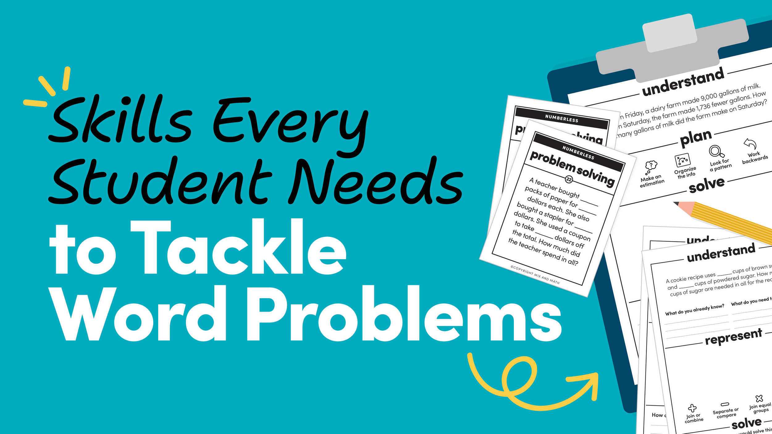 Skills Every Student Needs to Tackle Word Problems — Mix and Math