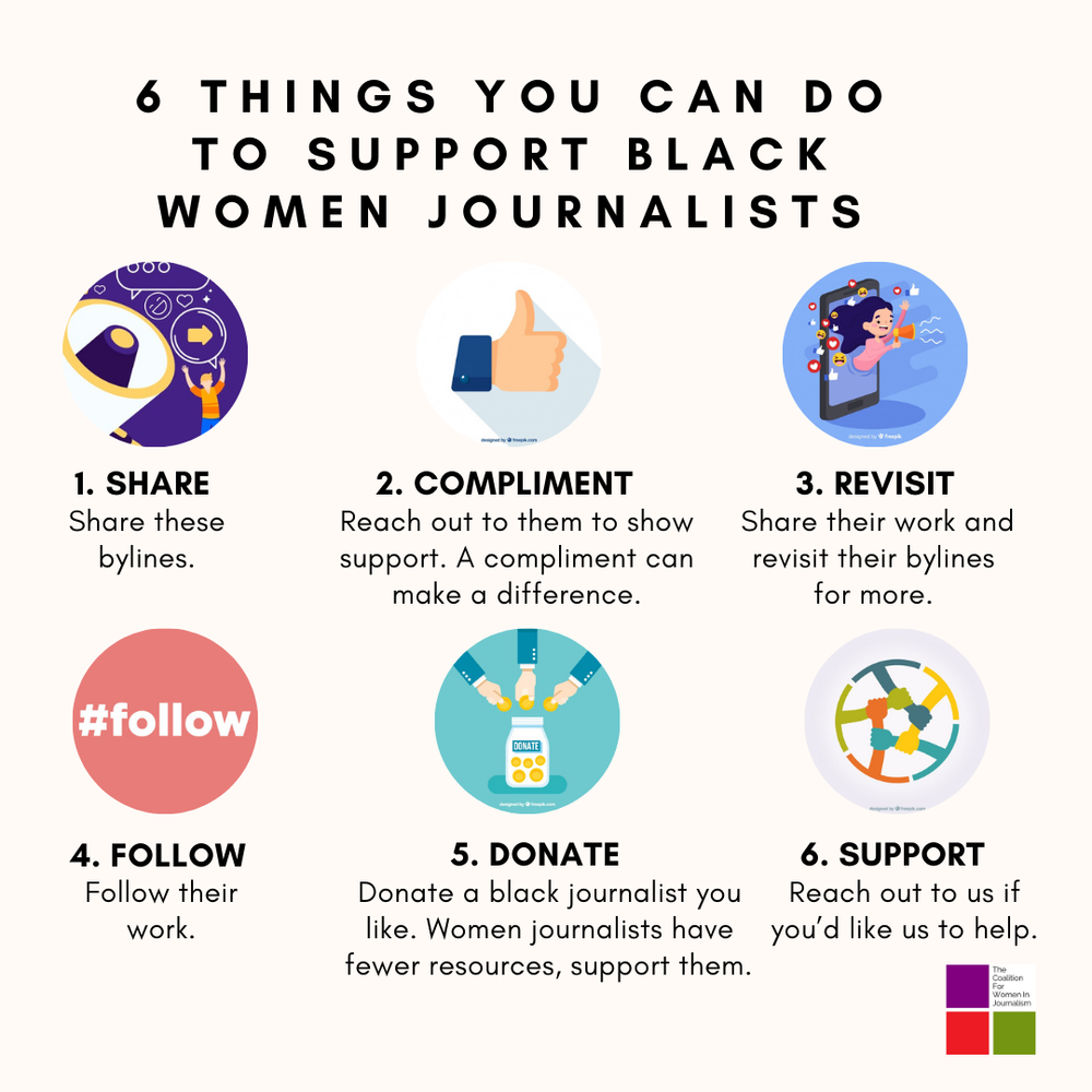 Black Women Journalists to Follow — Coalition For Women in Journalism