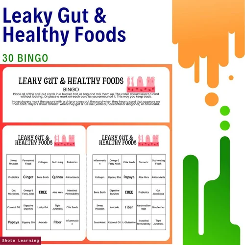 Gut Health Delights Poster: Boost Your Digestive Wellness