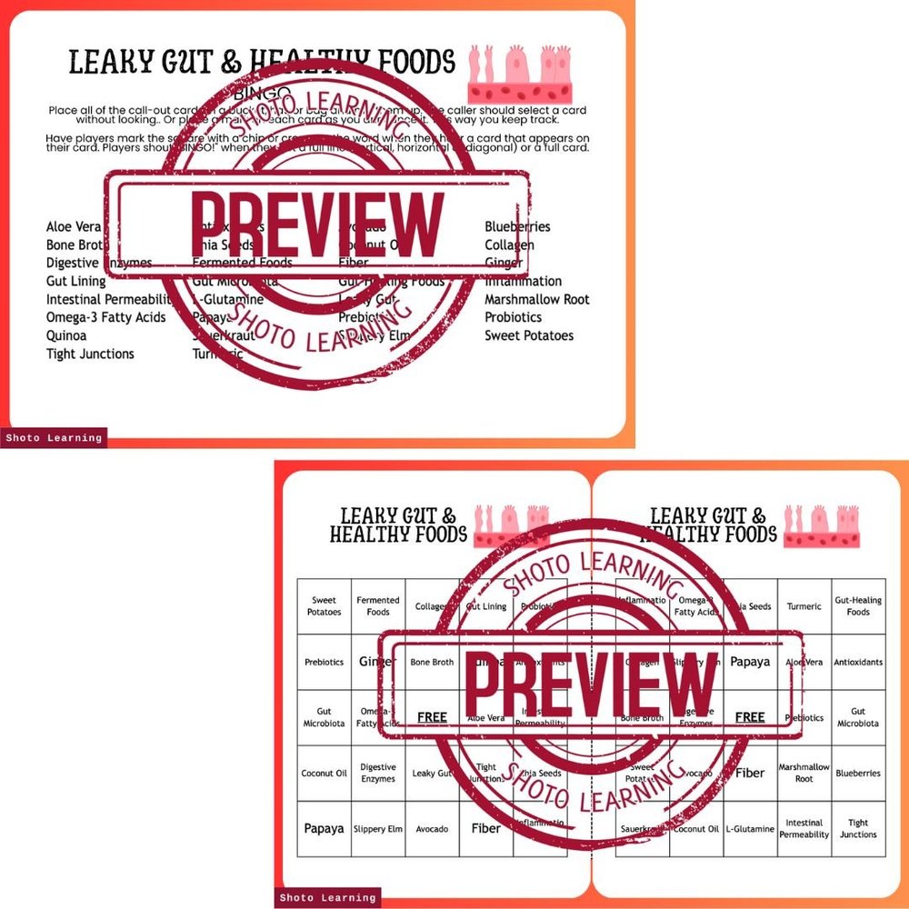 Alphabetical Mastery: Leaky Gut & Healthy Foods ABC Worksheet