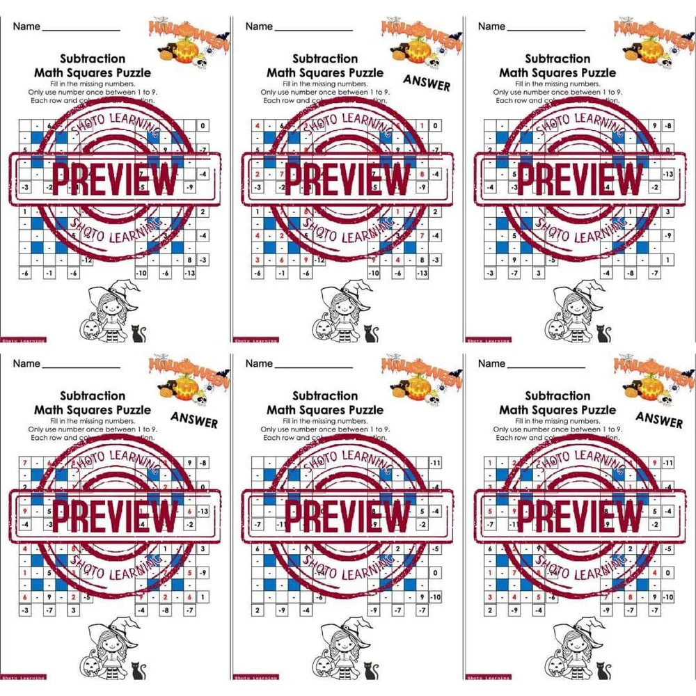 Halloween Addition Puzzle: Fun Math Worksheet