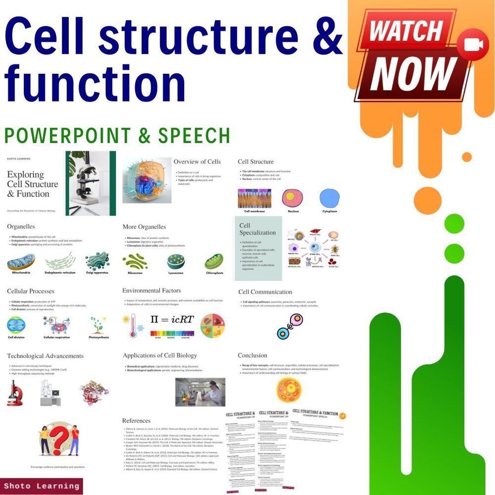 Cell Structure & Function Test - 45-Minute Biology Assessment