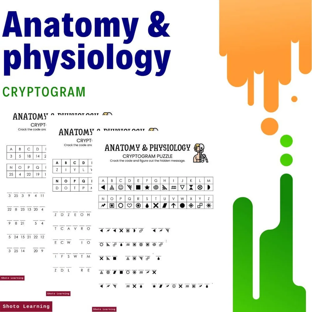 Anatomy & Physiology Word Search Puzzle: Learn Human Body Terms