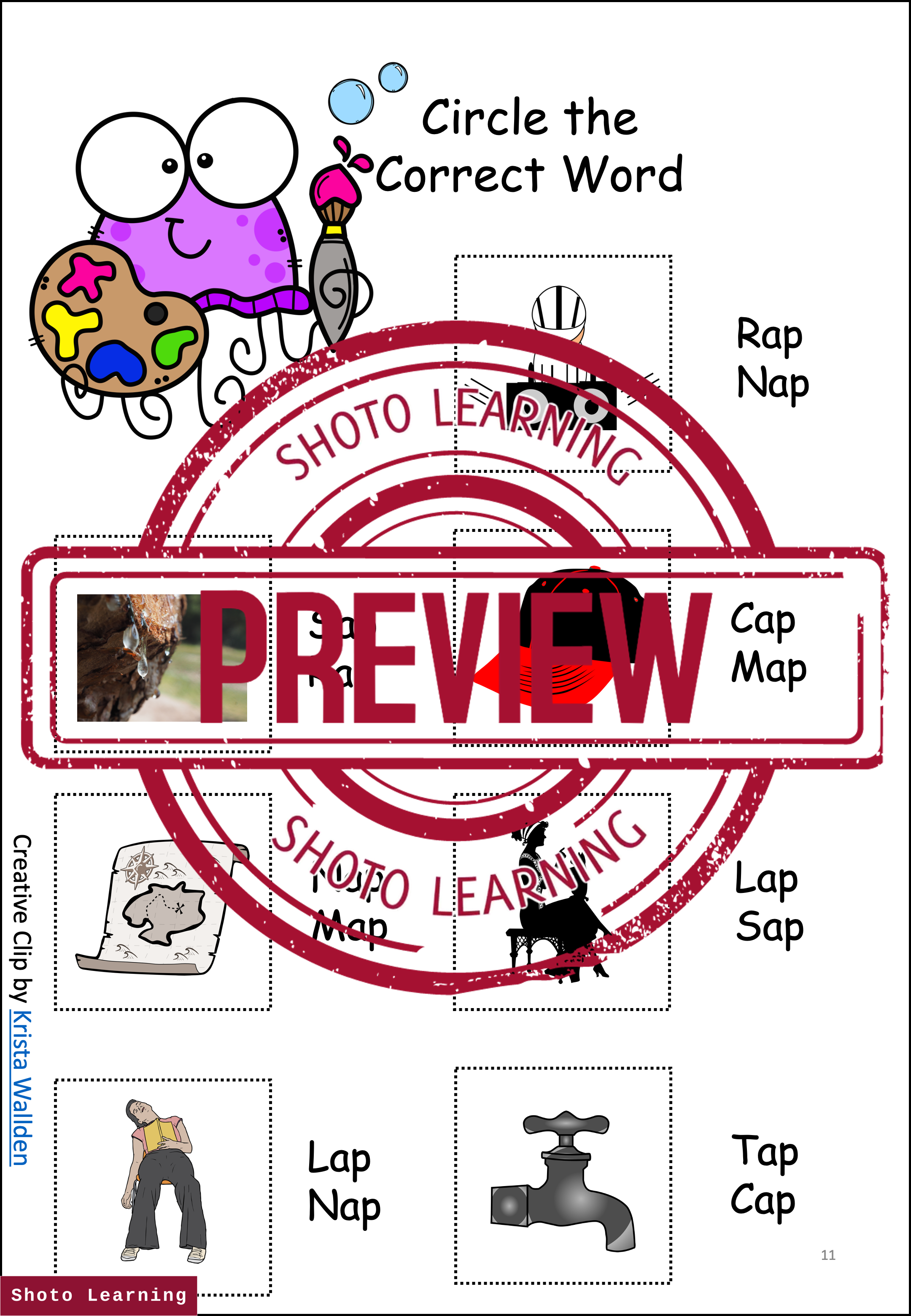 IN WORD FAMILY CVC BLEND WORKSHEET SPEAKING READING WRITING 3 & 4 ...