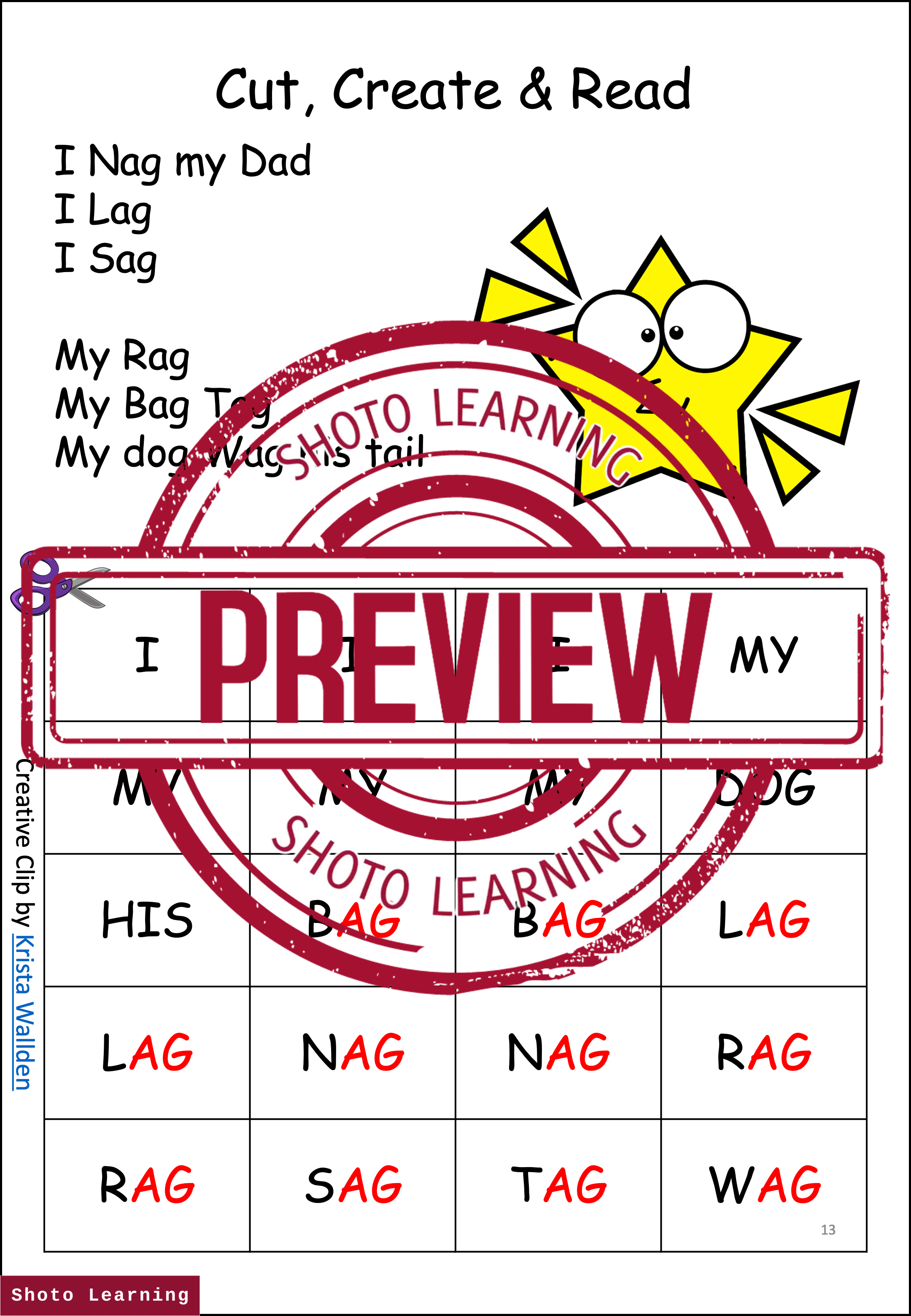 IP WORD FAMILY CVC BLEND WORKSHEET SPEAKING READING WRITING 3 & 4 ...